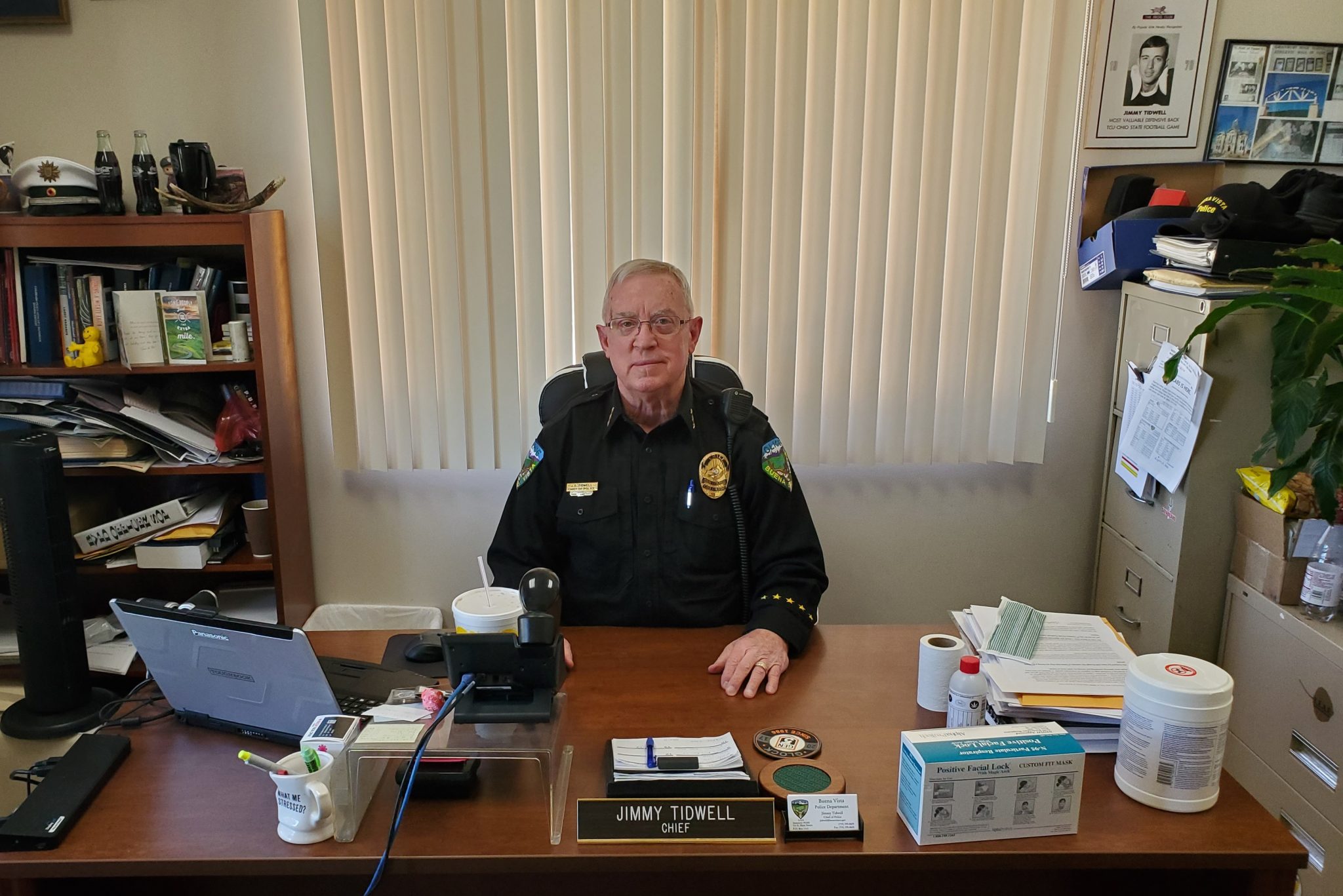 Buena Vista Police Chief Jimmy Tidwell retiring after 34 years | Heart ...