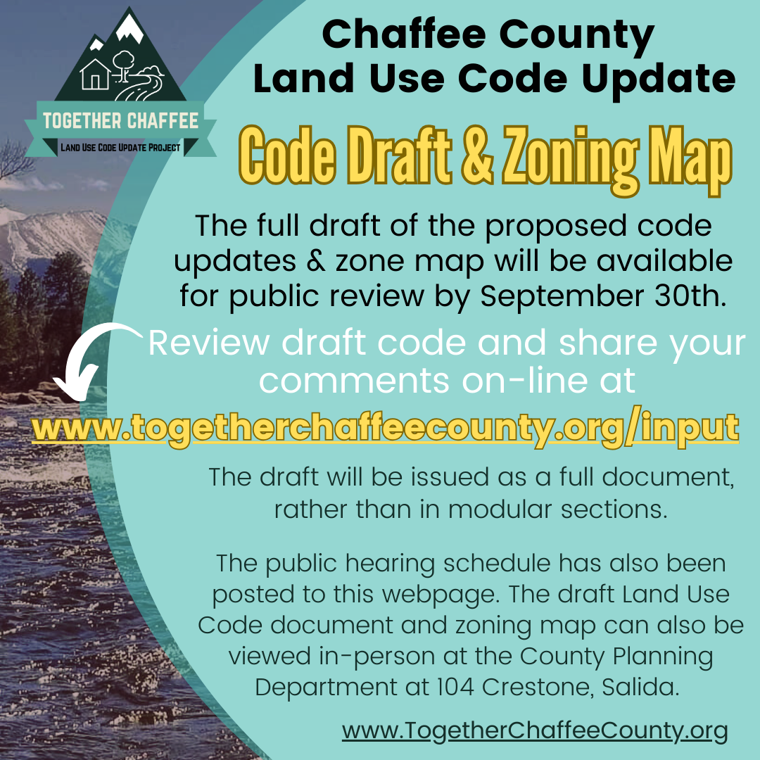 Chaffee County Nears Major Milestone in Land Use Code Update | Heart of ...