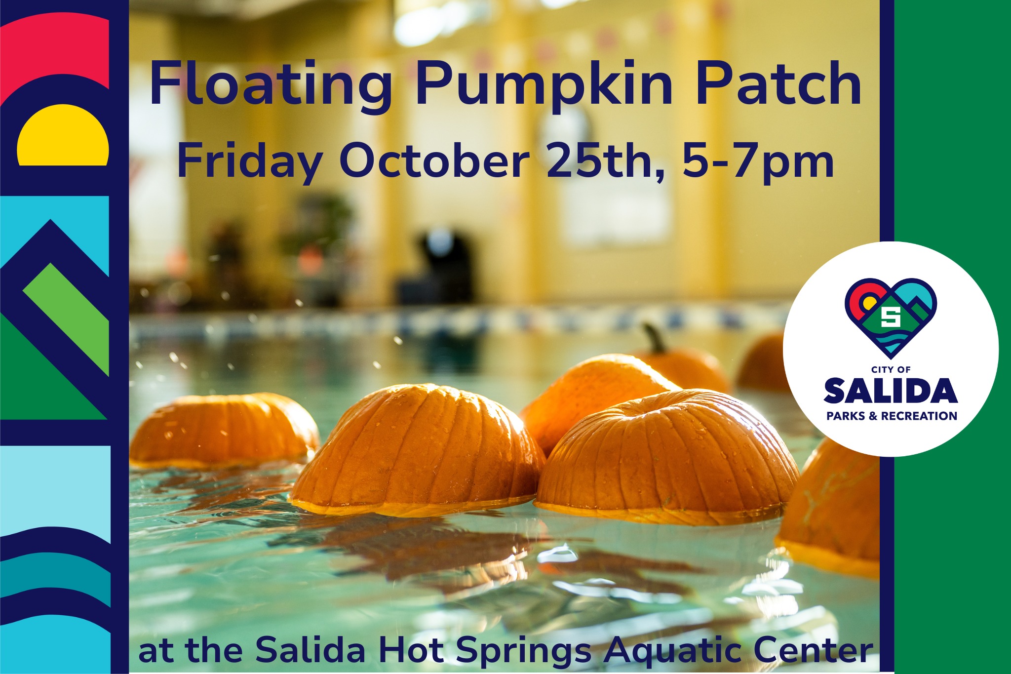 Salida Parks and Rec Hosts Floating Pumpkin Patch at Aquatic Center ...