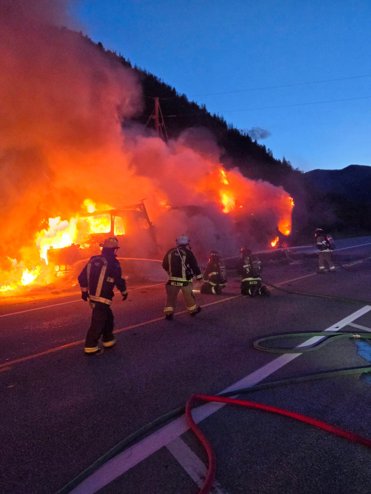 Semi-Truck Fire Shuts Down Highway 50 Near Monarch Pass for Hours ...