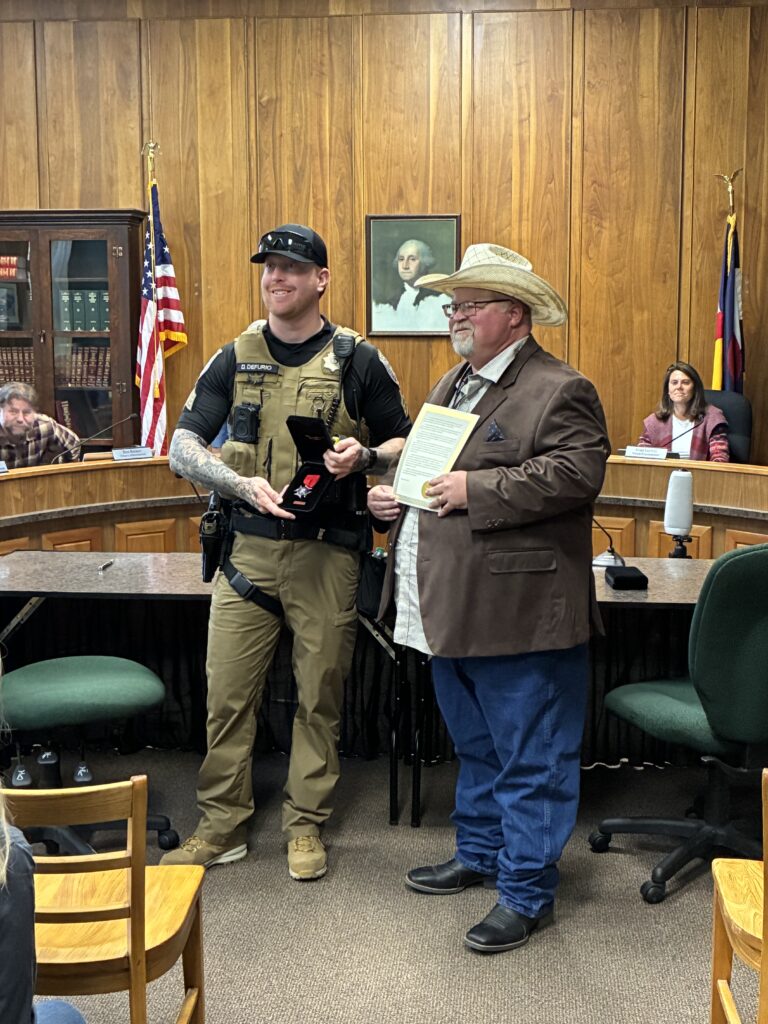 Two Chaffee County Sheriff’s Deputies Honored with Life-Saving Medals | Heart of the Rockies Radio